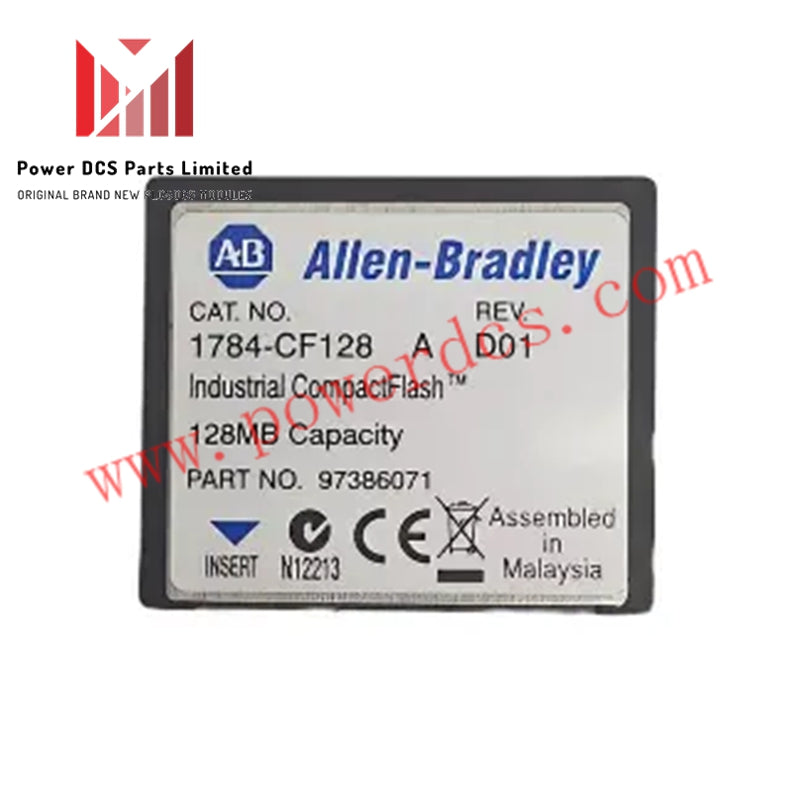 Allen Bradley 1784-CF128 | High-Capacity Compact Flash for ControlLogi