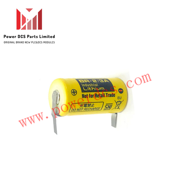 PANASONIC BR-2/3AG BR17335 Batteria Industriale al Litio con Linguette